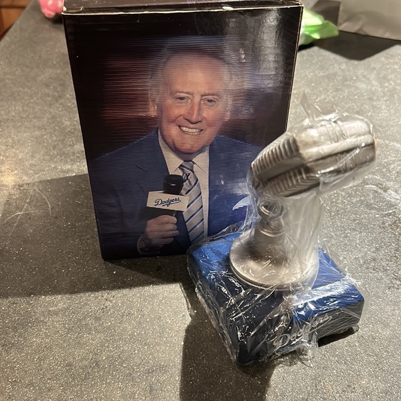 Mercedes Benz | Other | Vin Scully Commemorative Microphone Statue ...